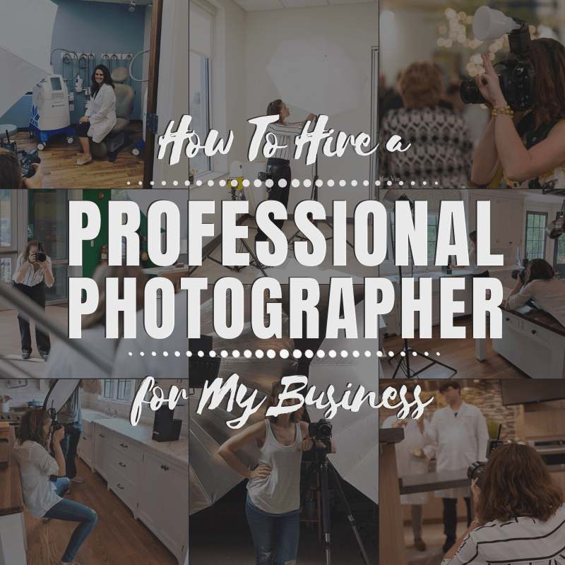 How to Hire a Professional Photographer for My Business - Kelly Heck ...